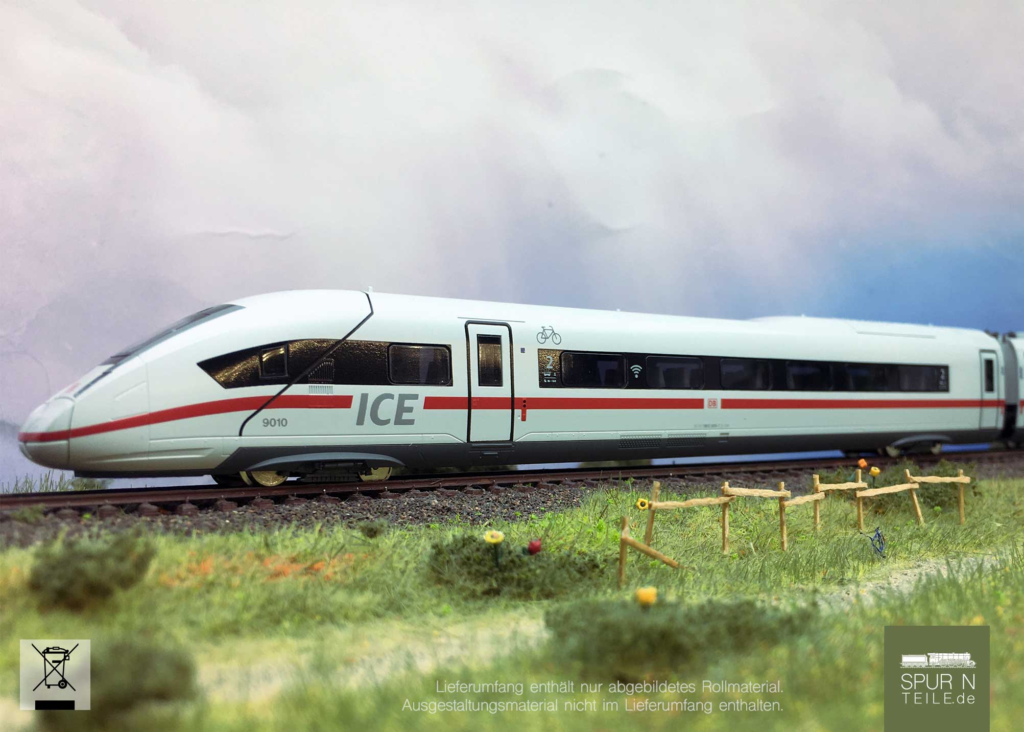 Spur-N-Teile.de - Der Spur-N-Spezialist - Kato - 10-2074 - BR 412 / ICE4, 4-teilig. Grundset der ...